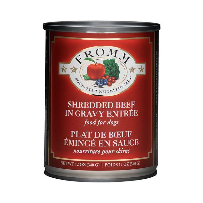 Fromm Shredded Beef in Gravy Entrée – Horstmeyer Farm and Garden